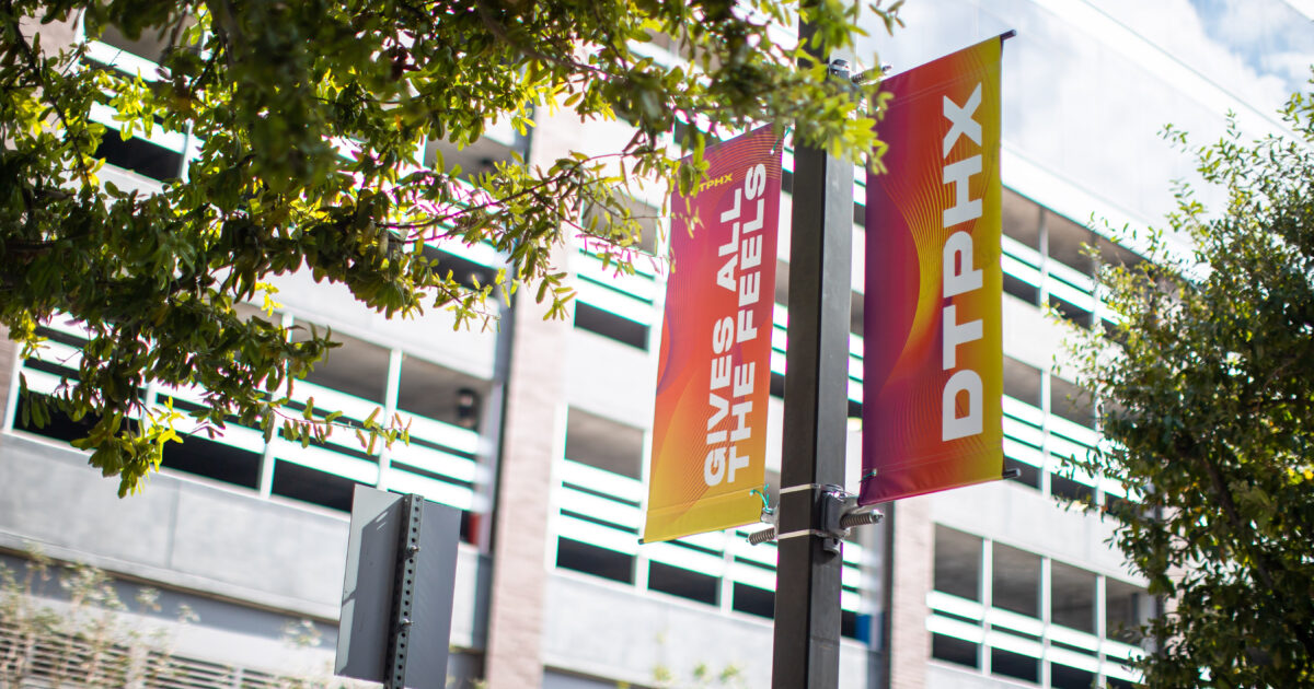 BannerSaver™ Pole Banner Brackets for Downtown… | bannersaver.com