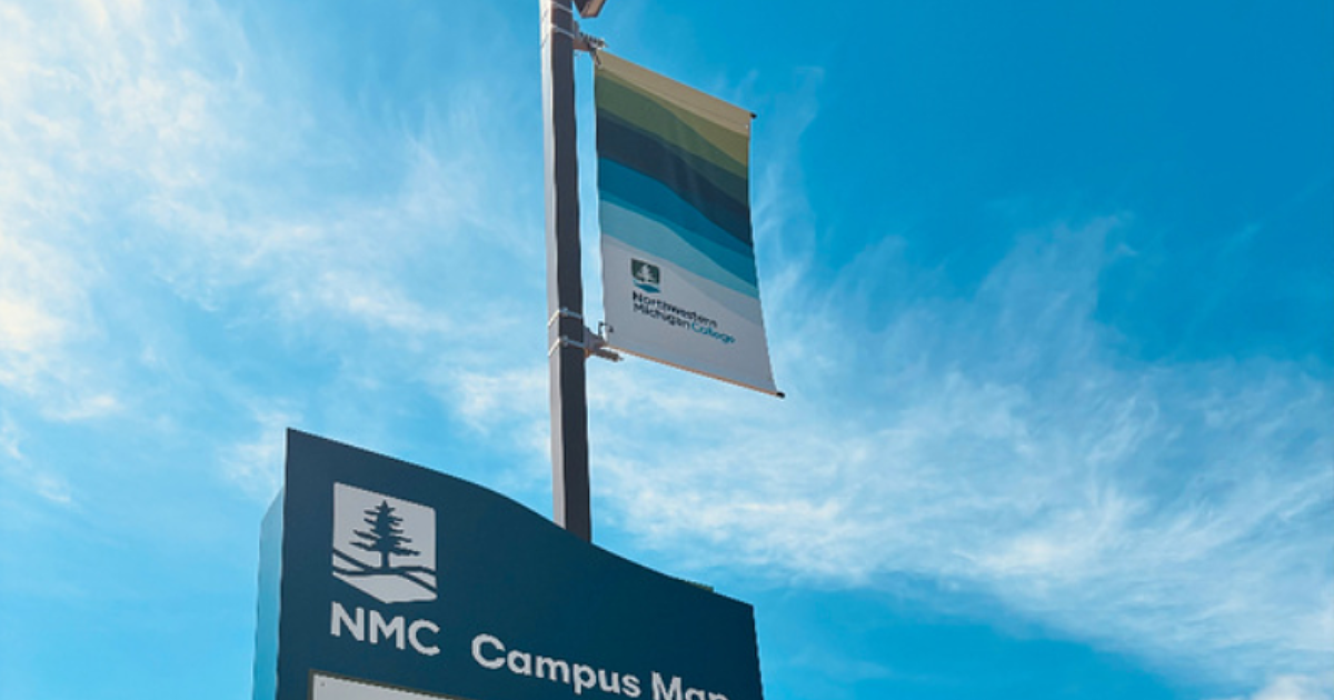Transforming NMC Campus Identity | Pole Banners |… | bannersaver.com