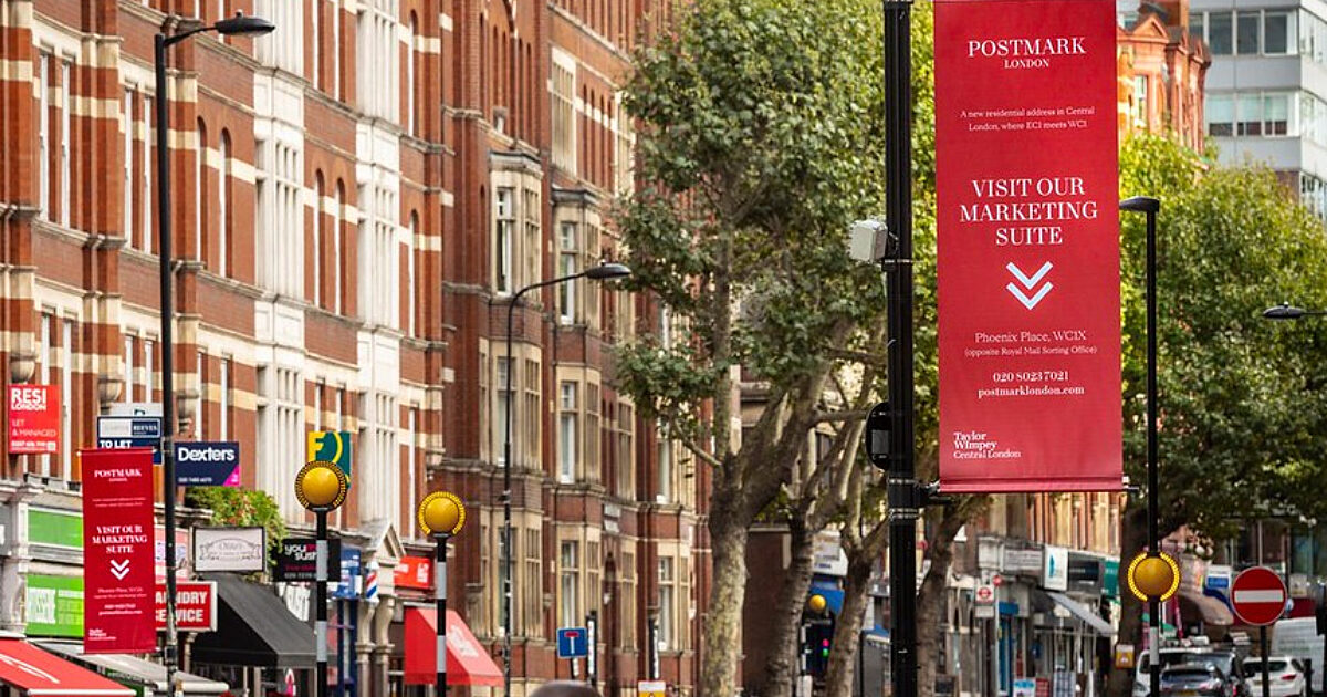 Utilizing Pole Banners for Wayfinding |… | bannersaver.com