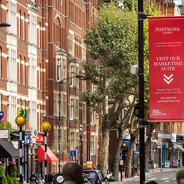 Utilizing Pole Banners for Wayfinding |… | bannersaver.com